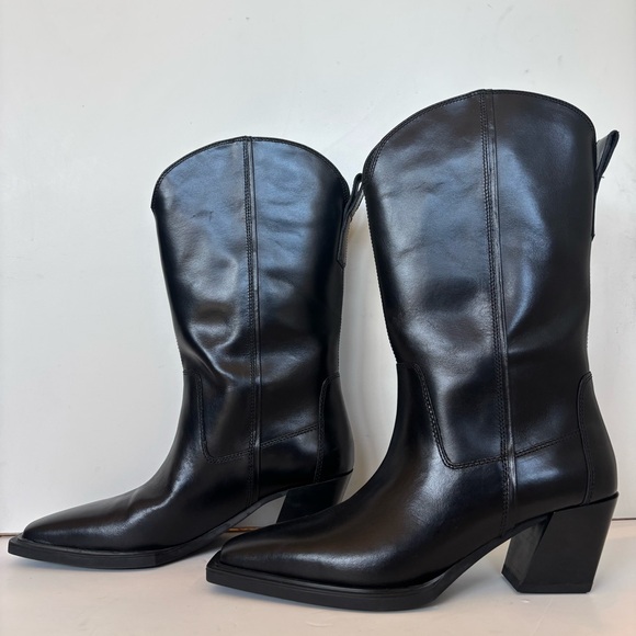 Vagabond | Shoes | Vagabond Shoemakers Alina Cowboy Boots In Black ...